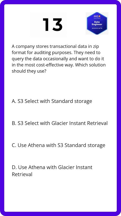 AWS Data Engineering Certification Test Questions (With Correct Answers ...