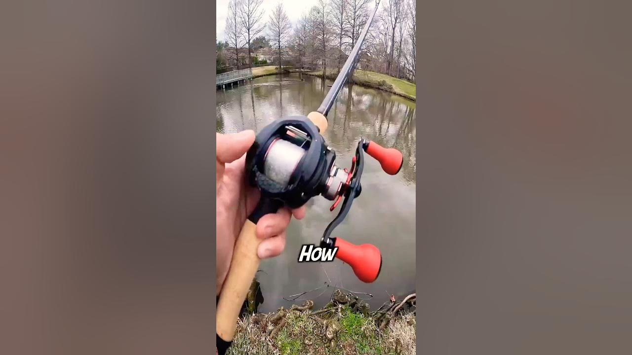 How to cast a bait caster in a few simple steps #fishing #baitcaster #bassfishinglife #tips # ...