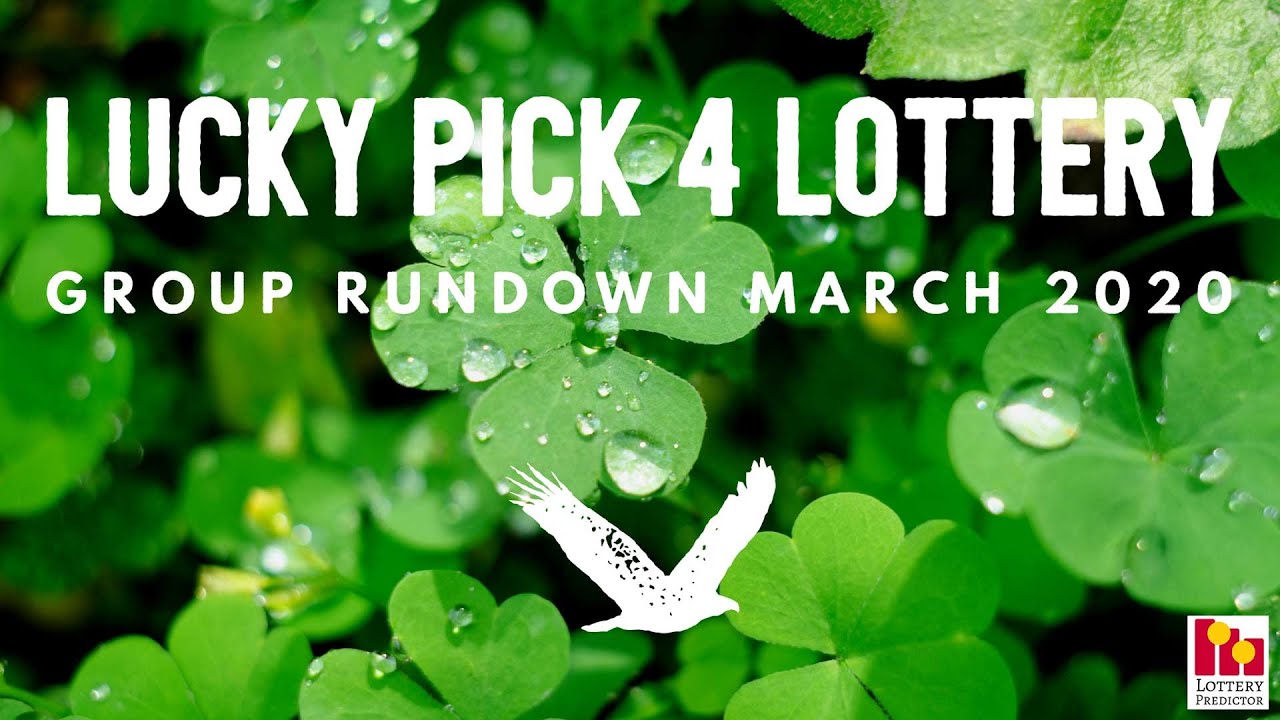 Lucky Pick 4 Lottery Group Rundown March 2020 YouTube lucky-pick-4-lottery-group-rundown-march-2020-youtube
