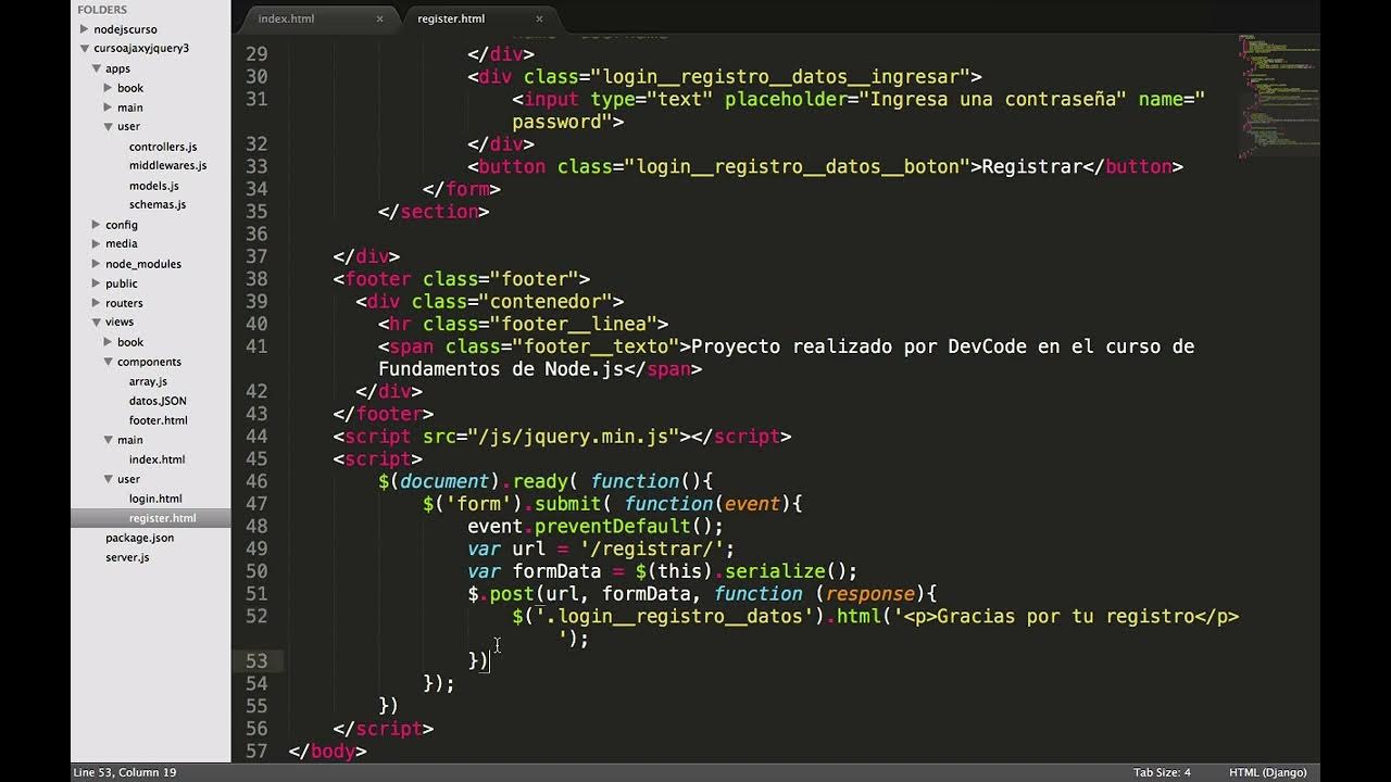 20.- Método AJAX - Curso de AJAX y jQuery - YouTube
