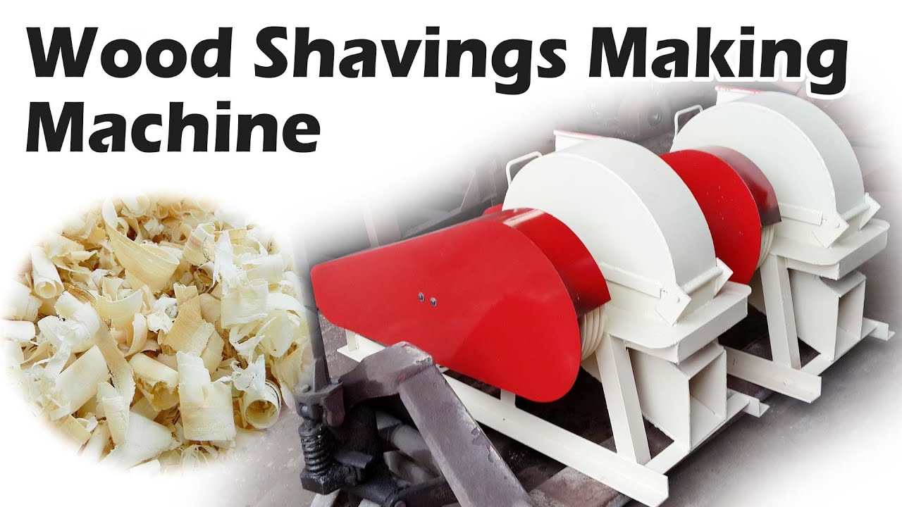 Affordable Wood Flaker Machine for Making Horse Bedding Shavings - YouTube