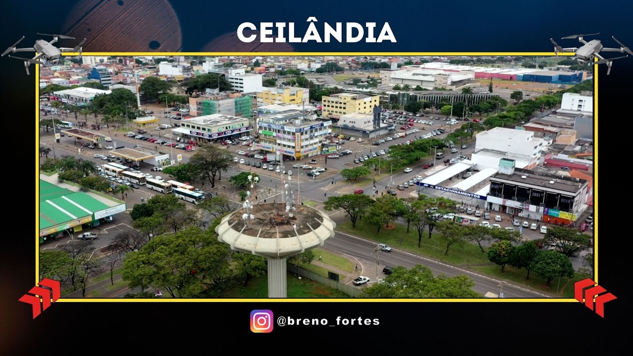 Ceilândia vista do céu. Uma cidade maravilhosa. - YouTube