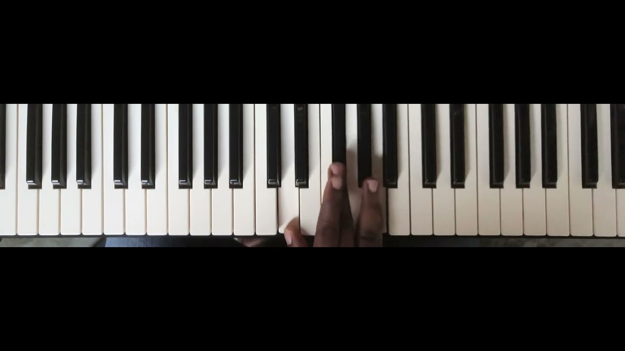 Fórmula de acordes menores/como encontrar la tríada menor en el piano ...