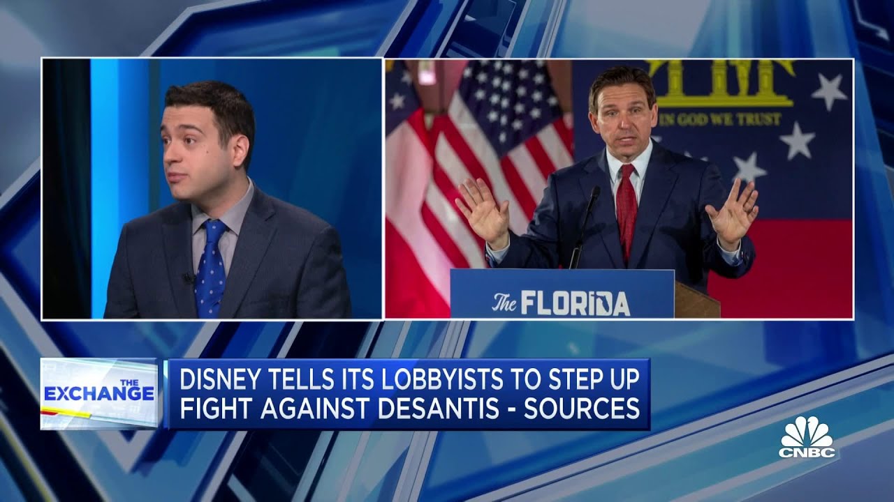 Disney tells its lobbyists to step up fight against Florida Gov. Ron ...