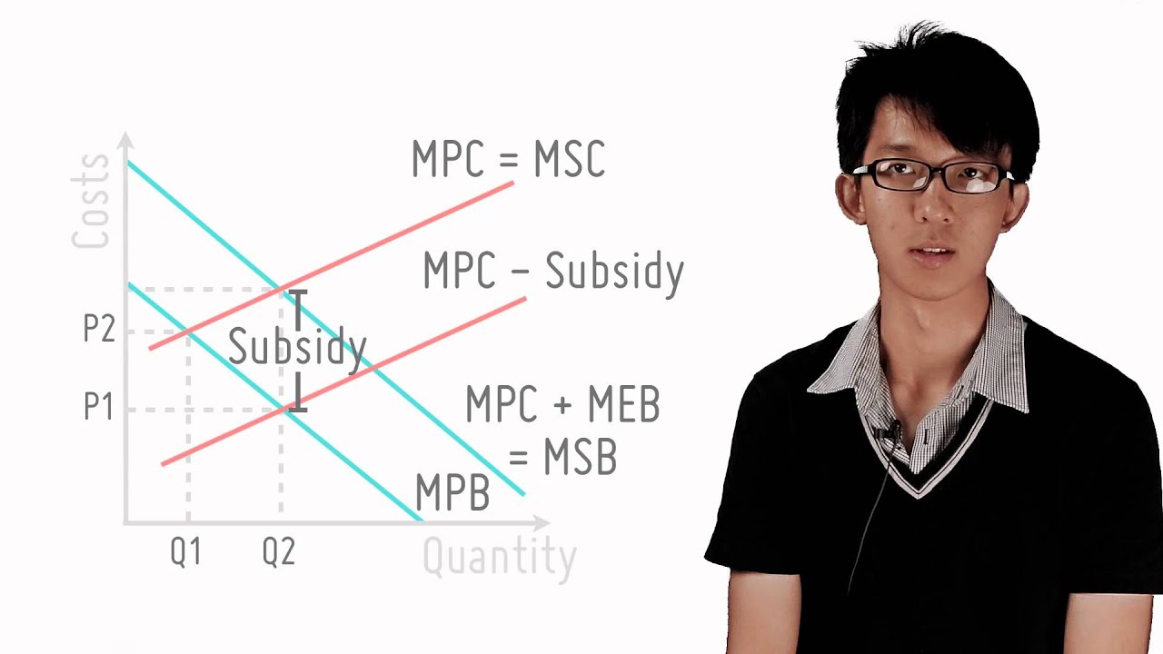 Subsidies For Positive Externalities - YouTube