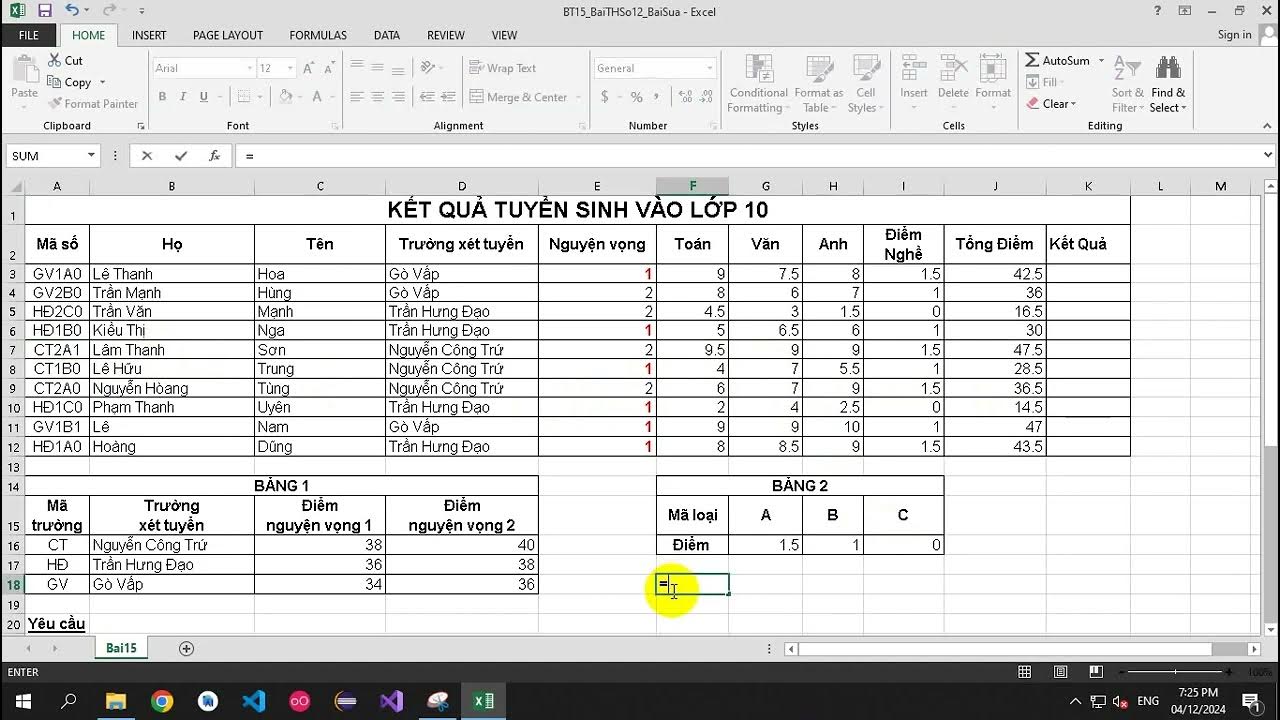 BT15 BaiTHSo12 - YouTube