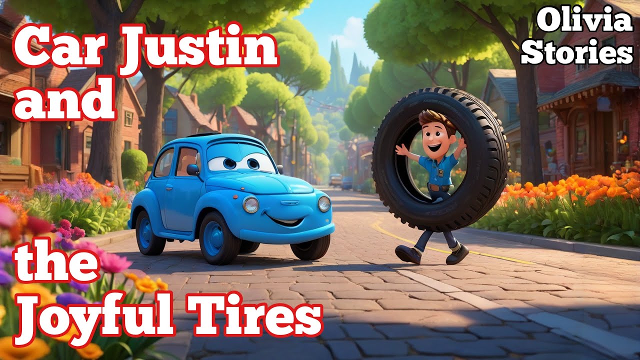 Kid's stories :Justin and the Joyful Tires - YouTube