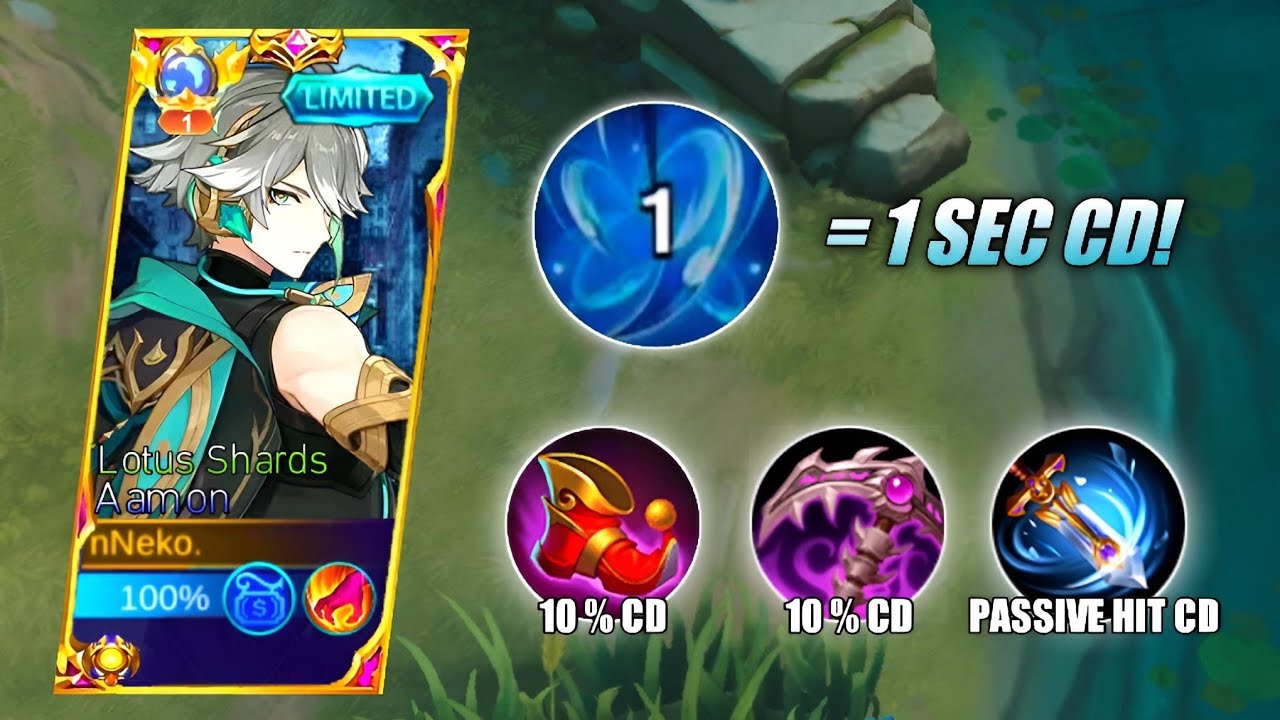 AAMON UNLIMITED FIRST SKILLS NO COOLDOWN!😱 - YouTube