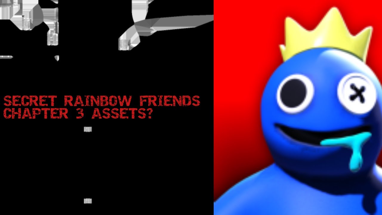 POSSIBLE RAINBOW FRIENDS CHAPTER 3 SECRET ASSETS?!! ( 4K SUBSCRIBER ...