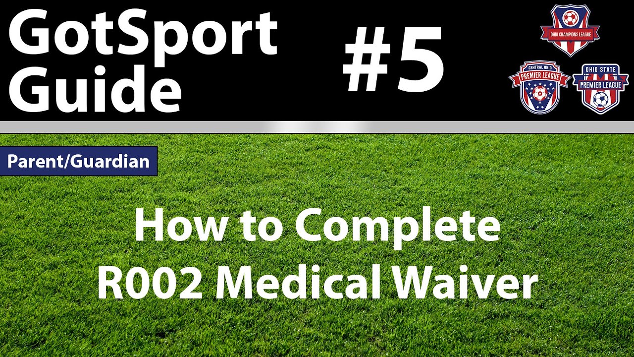 How to Complete R002 Medical Waiver - YouTube