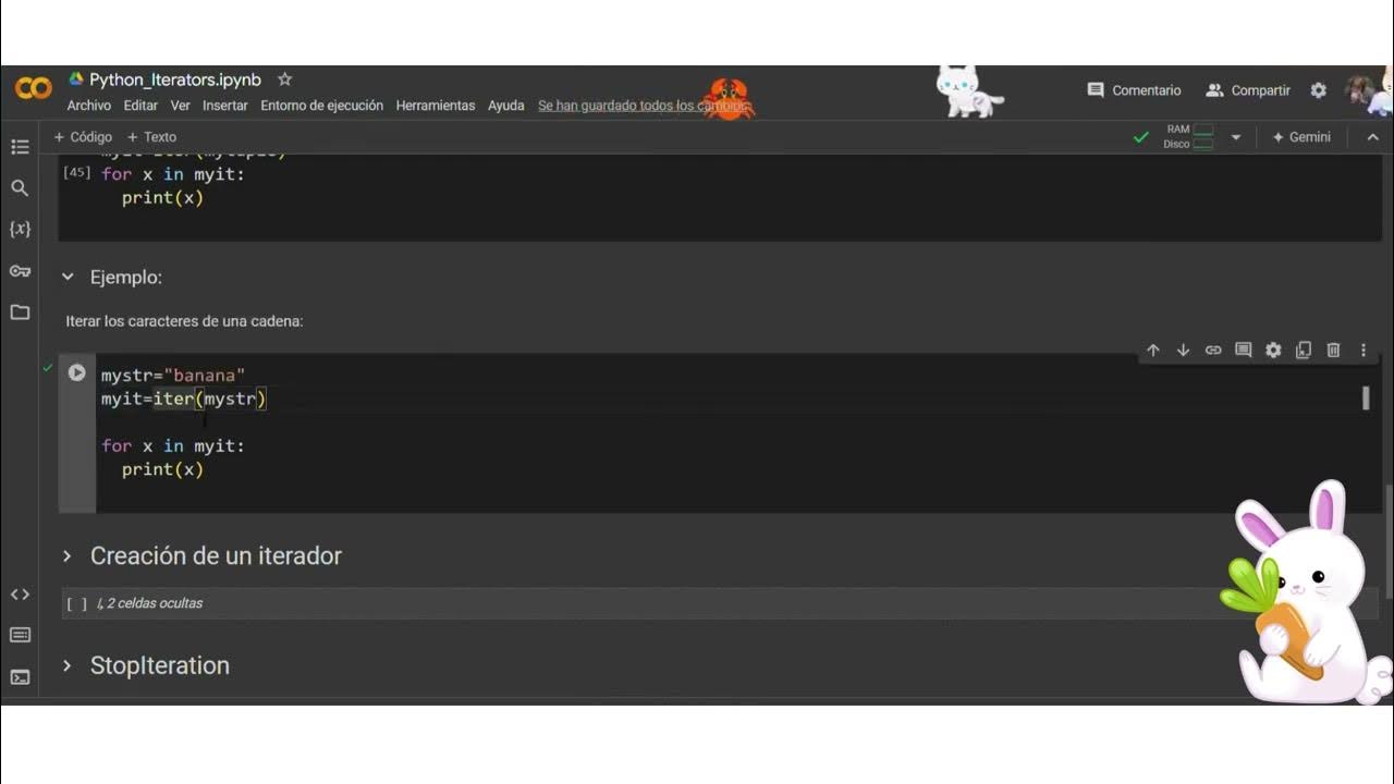 ITERADORES EN PYTHON | Video Tutorial - YouTube
