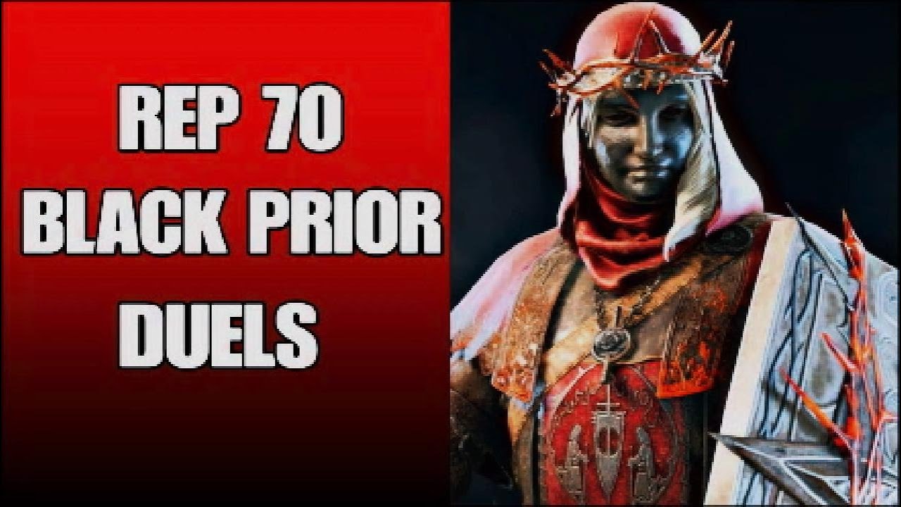 For Honor - Rep 70 black Prior Duels - One of the most well designed ...