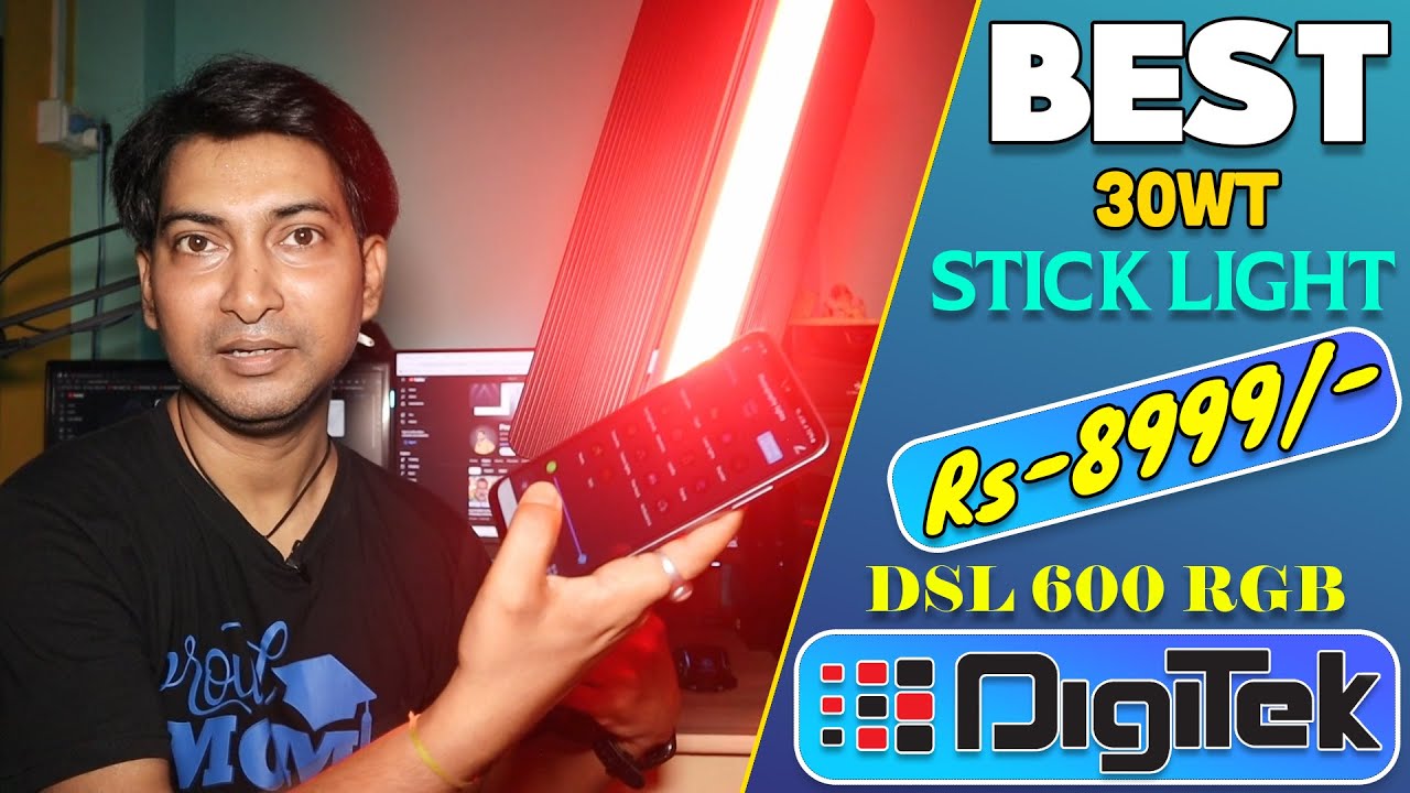 Digitek DSL 600 RGB | Full Review + Unboxing RGB Light | BEST RGB Light ...