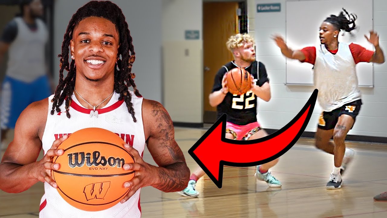 D1 Point Guard Showed Up To The Championship To Play Me… 5v5 Basketball ...