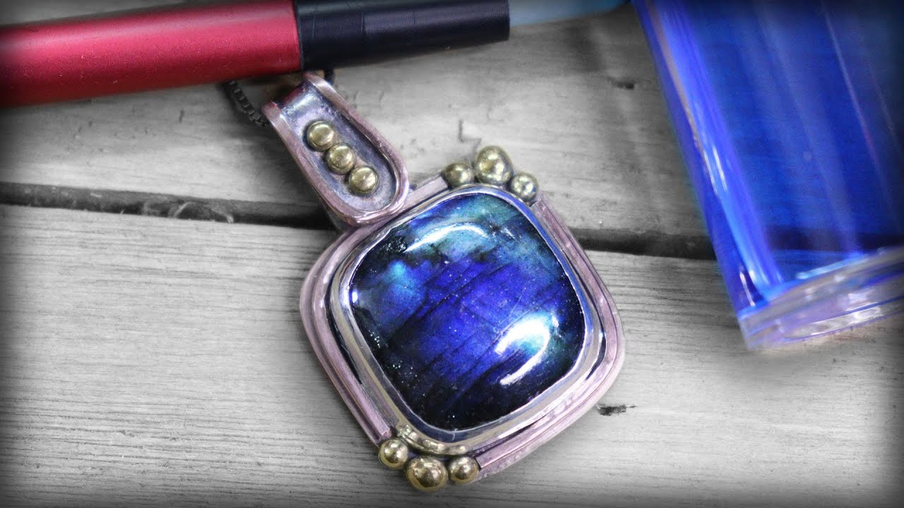 Adding Color to Your Jewelry Using Metal - YouTube