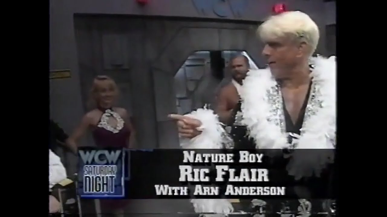 Marcus Bagwell vs Ric Flair Saturday Night July 29th, 1995 - YouTube