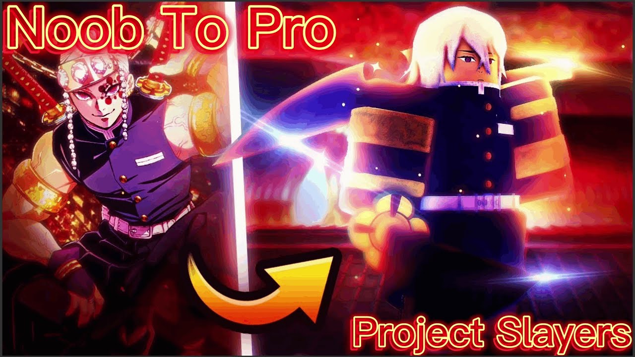 Project Slayers Noob to Pro Becoming Tengen Uzui - YouTube