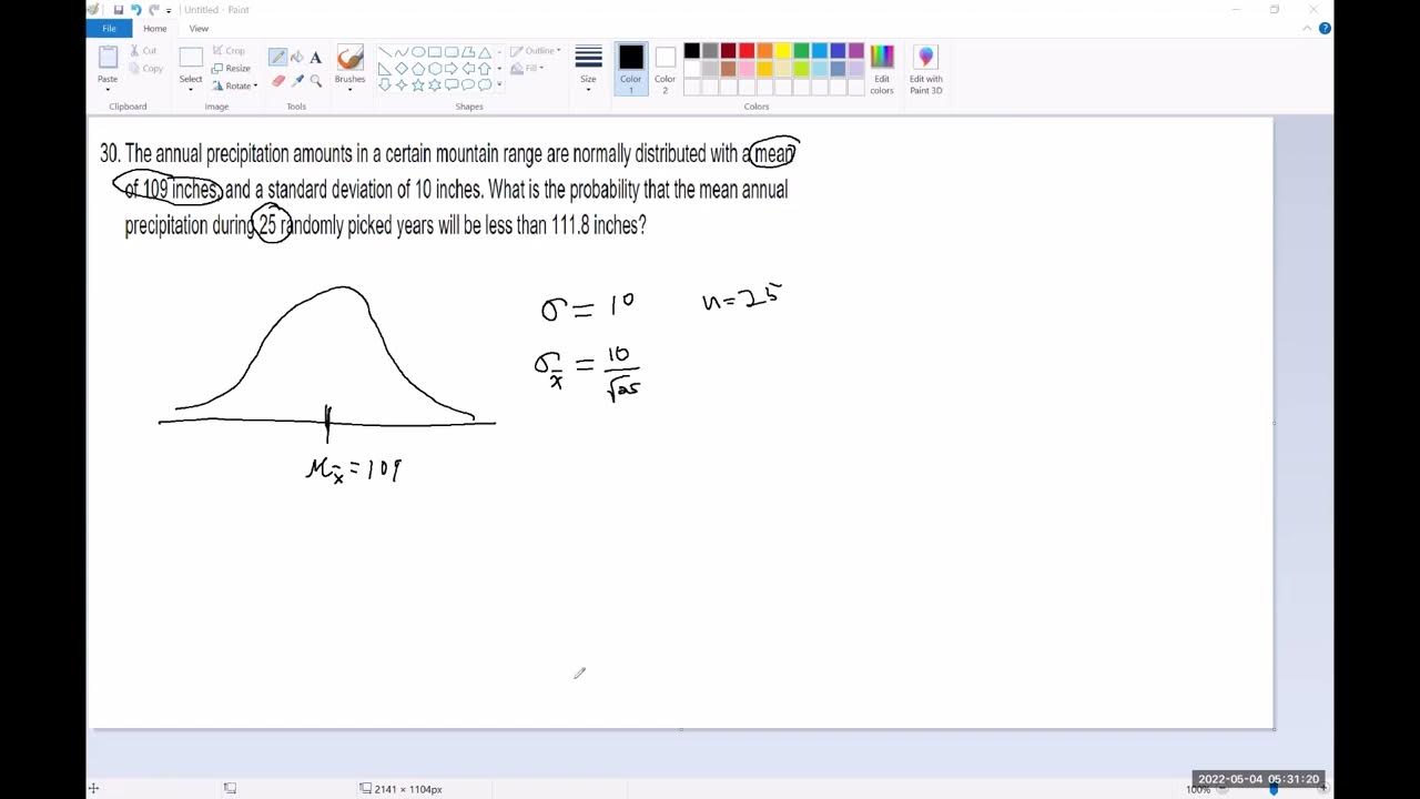 Central Limit Theorem Normal Cummulative Distribution Function from ...