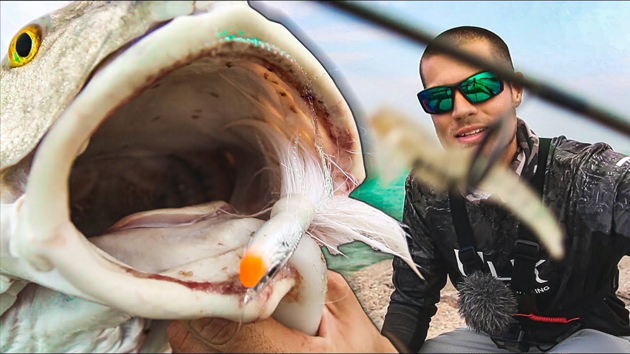 trying new fishing lure... (underwater view) - YouTube