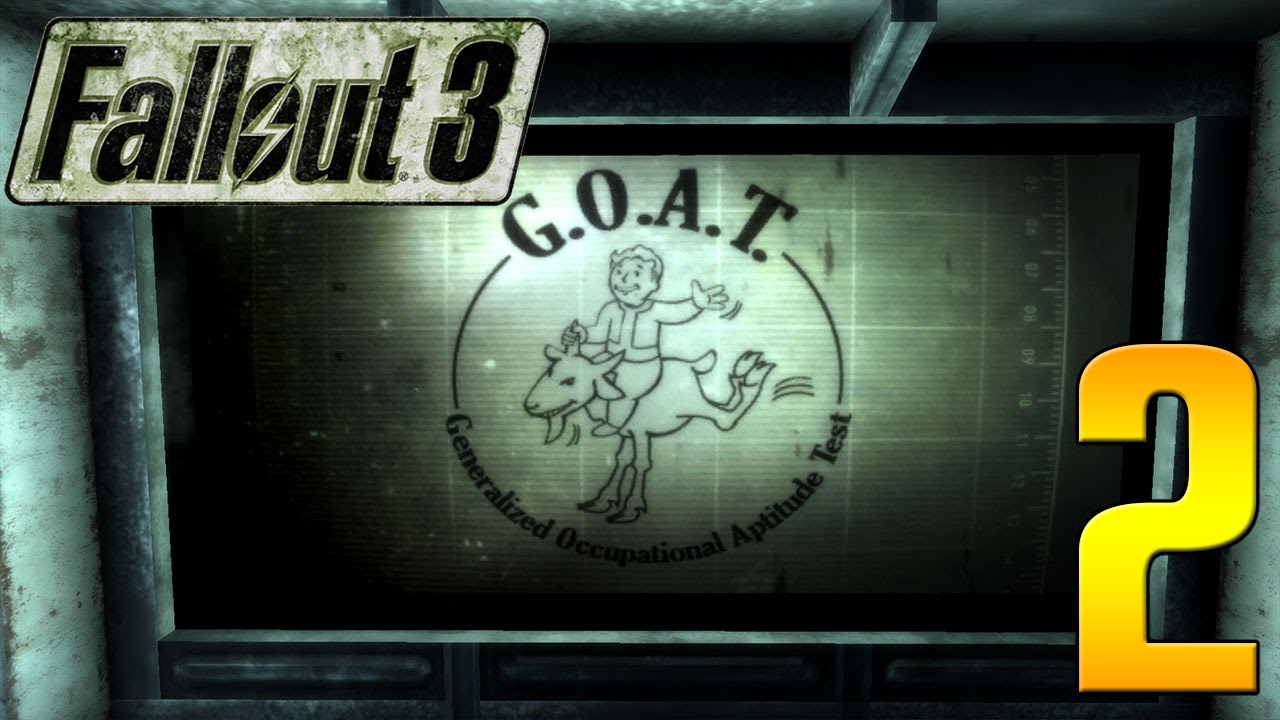 Fallout 3: 100% Playthrough Ep. 2: Taking the G.O.A.T. - YouTube