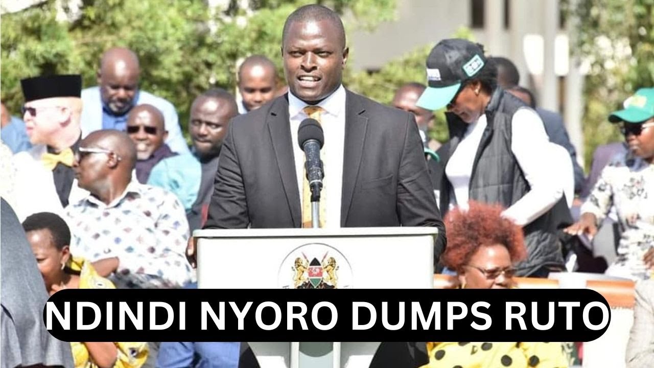 🔴LIVE: Ndindi Nyoro’s Big Announcement at KICC After Ruto Removed Him ...
