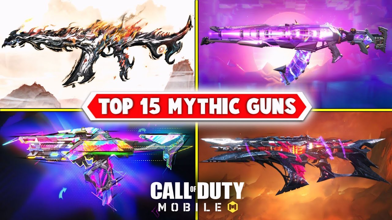 TOP 15 BEST MYTHIC SKINS In Call Of Duty Mobile | ULTRA HD - YouTube