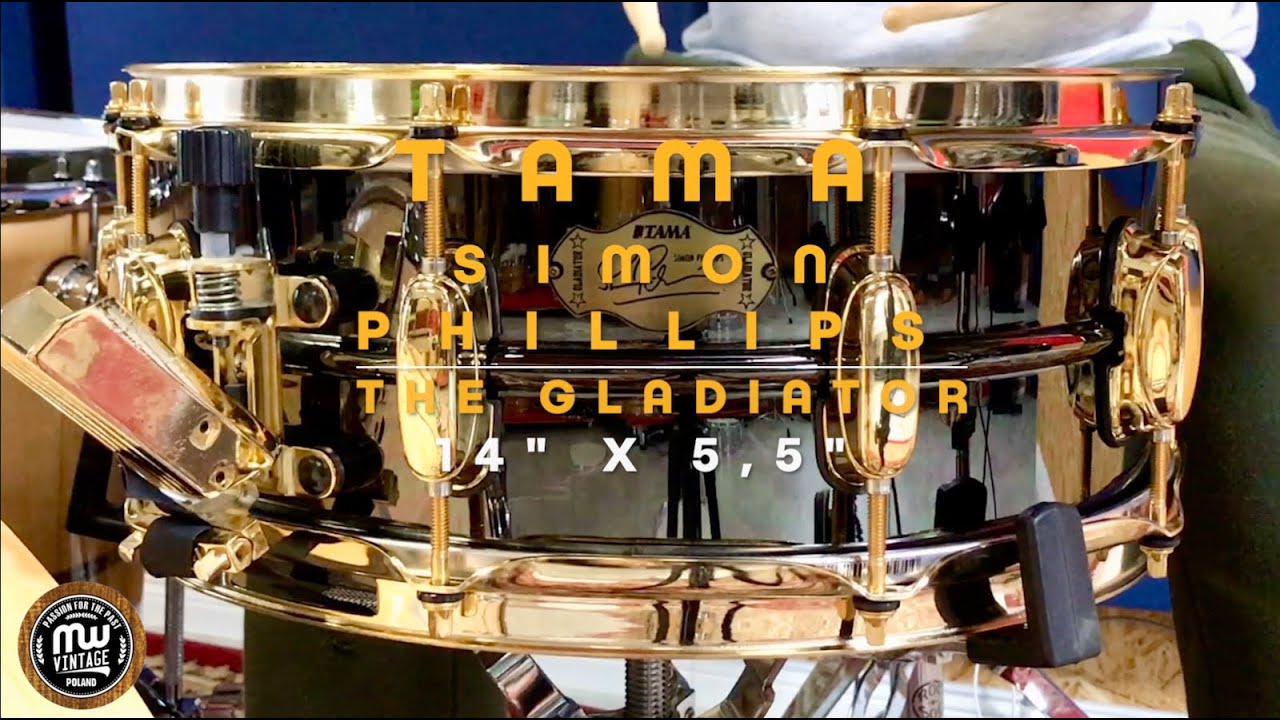 MW-Vintage.pl - Tama Simon Phillips Signature "The Gladiator" 14" x 5,5 ...