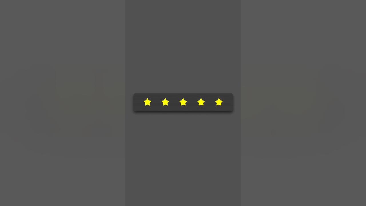 Javascript star rating system #shorts #viral #javascript - YouTube