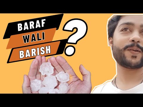 Baraf Wali Barish 🥶 | Heavy Rain in Different Areas of Sindh ♥️ # ...