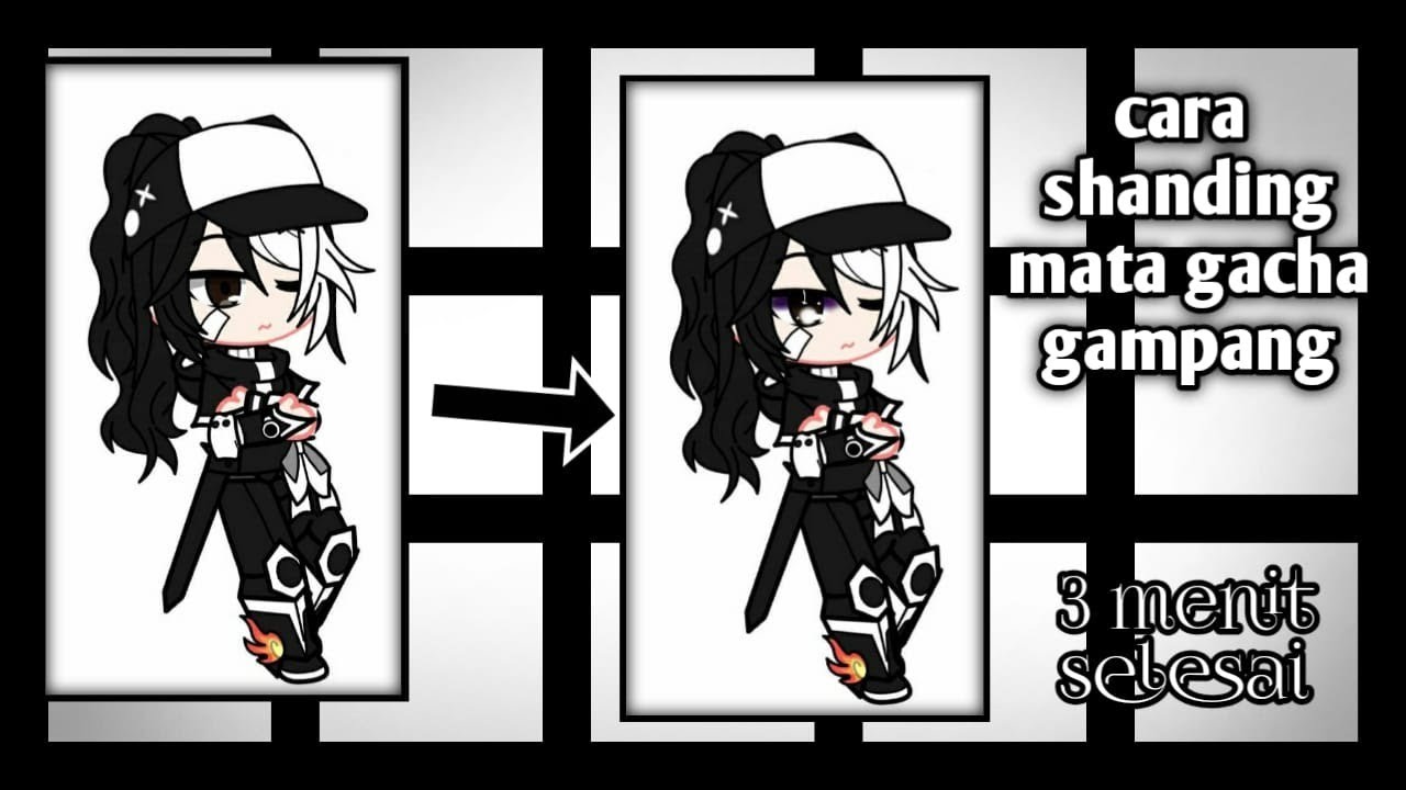 cara Nge-shanding Mata Gacha, Cuman 3 menit || Gacha club || Maria ...