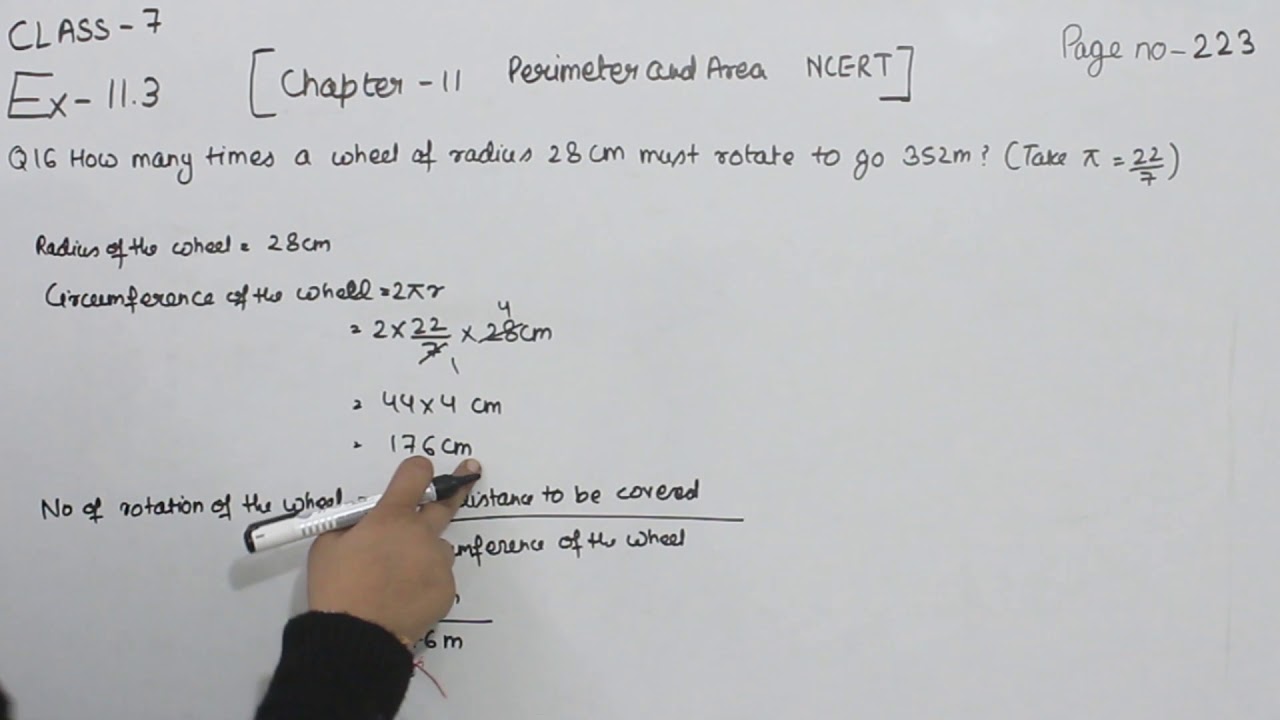Class 7 Question 16 Ex 11 3 Perimeter And Area Chapter 11 Maths class-7-question-16-ex-11-3-perimeter-and-area-chapter-11-maths