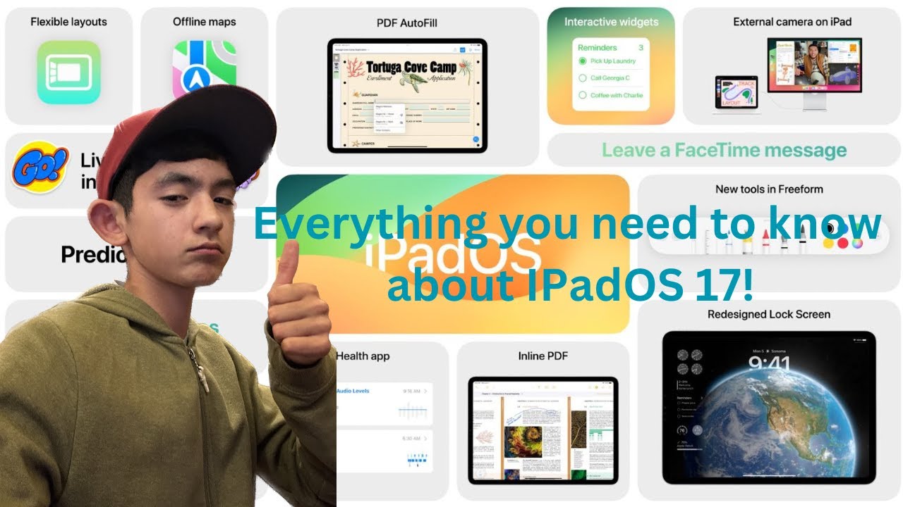 Everything you need to know about the IpadOS 17 update. - YouTube