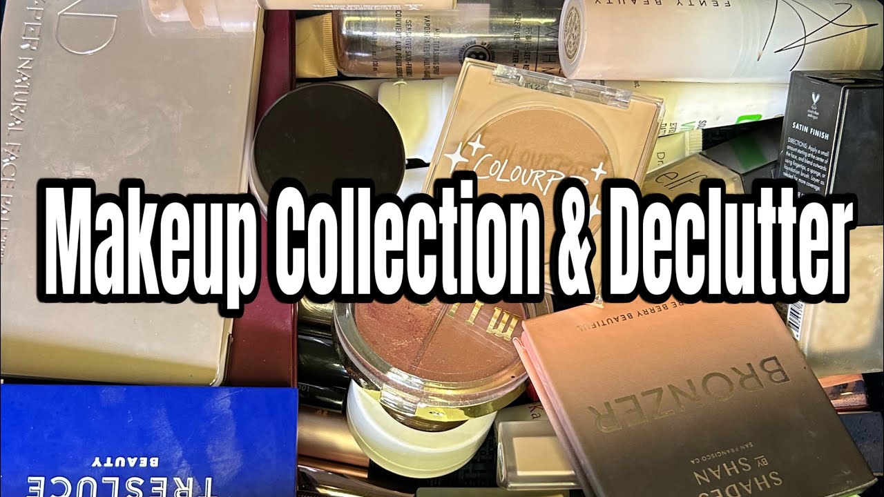 Makeup Collection & Declutter || 2024 - YouTube
