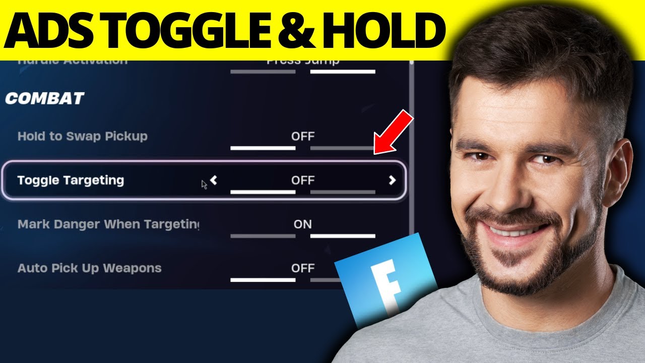 How To Turn On Toggle & Hold ADS on Fortnite - Full Guide - YouTube