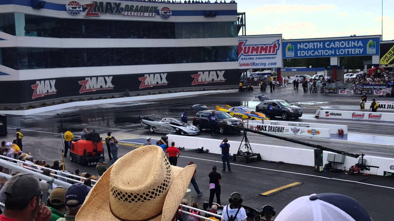Charlotte NHRA racing 4-wide 4/23/2016 - YouTube