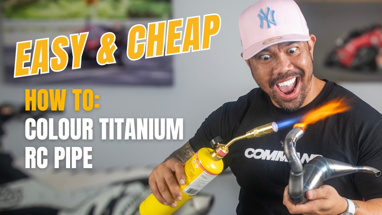 HOW TO: Transform Your RC pipe and add Blazing Blue, Gold & Purple ...