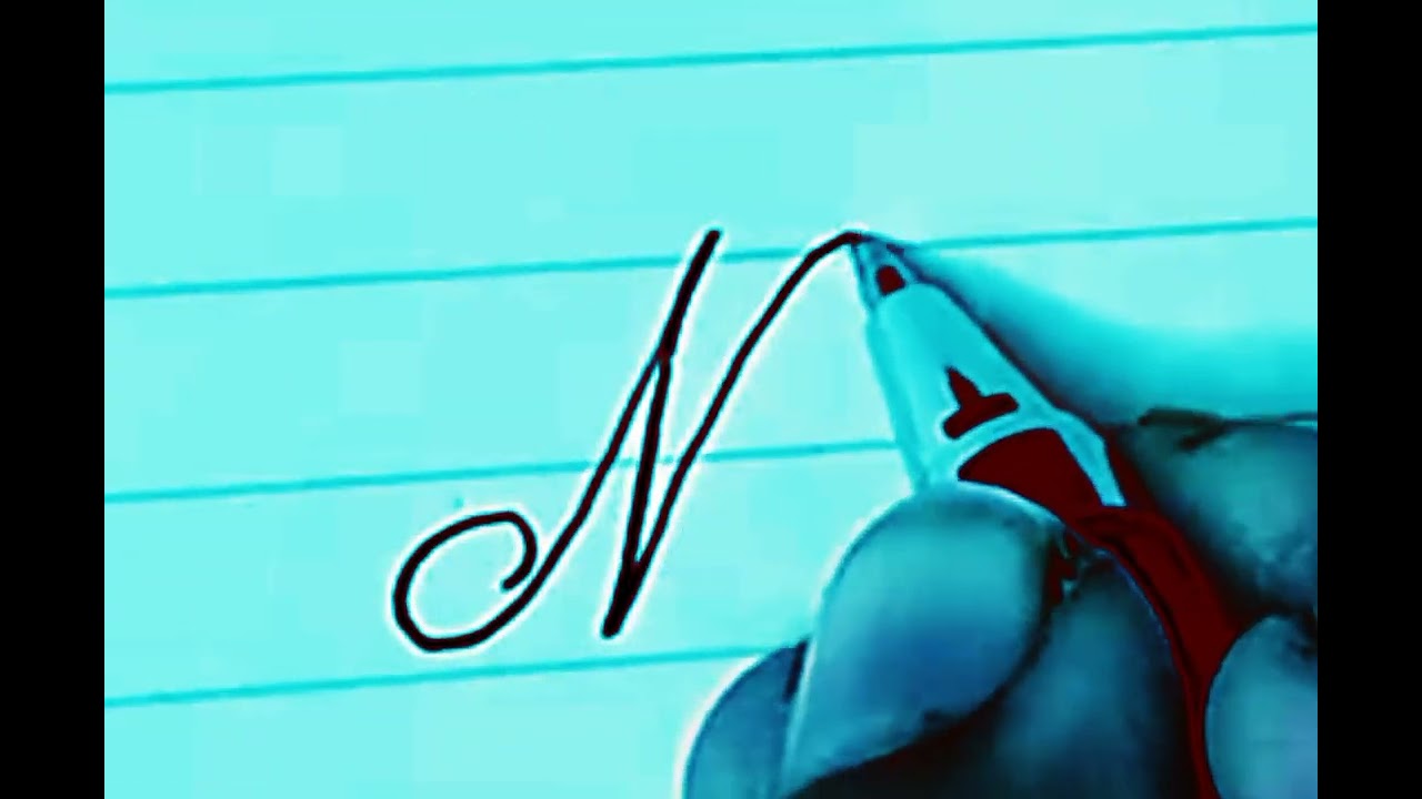 How To Write N In Cursive Writing calligraphy handwriting writing how-to-write-n-in-cursive-writing-calligraphy-handwriting-writing