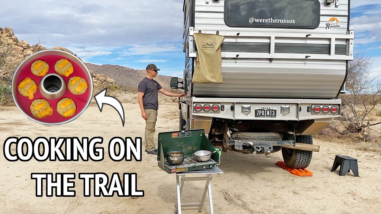 RV Cooking Camp Meals & Omnia Oven Baking | Overland Truck Camper Life ...