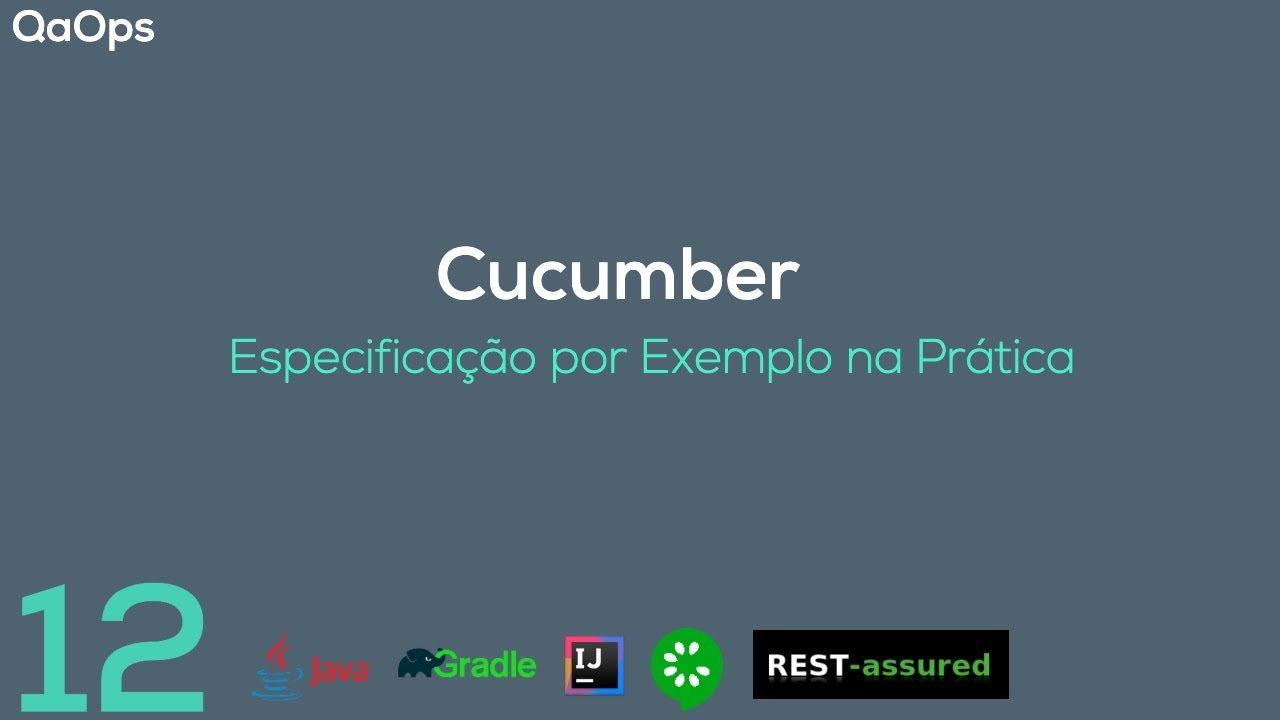 Cucumber | Especificação por exemplo na prática - YouTube