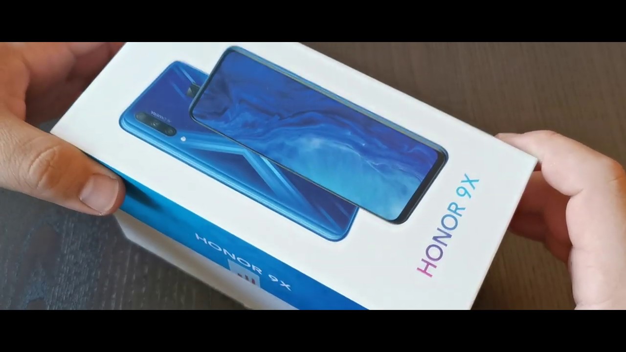 Honor 9X Unboxing - YouTube