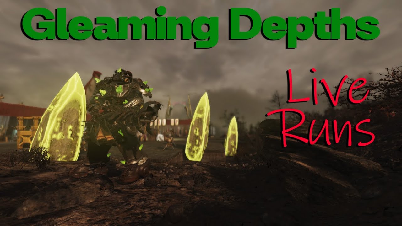 Gleaming Depths Live Runs WIth A Team - YouTube