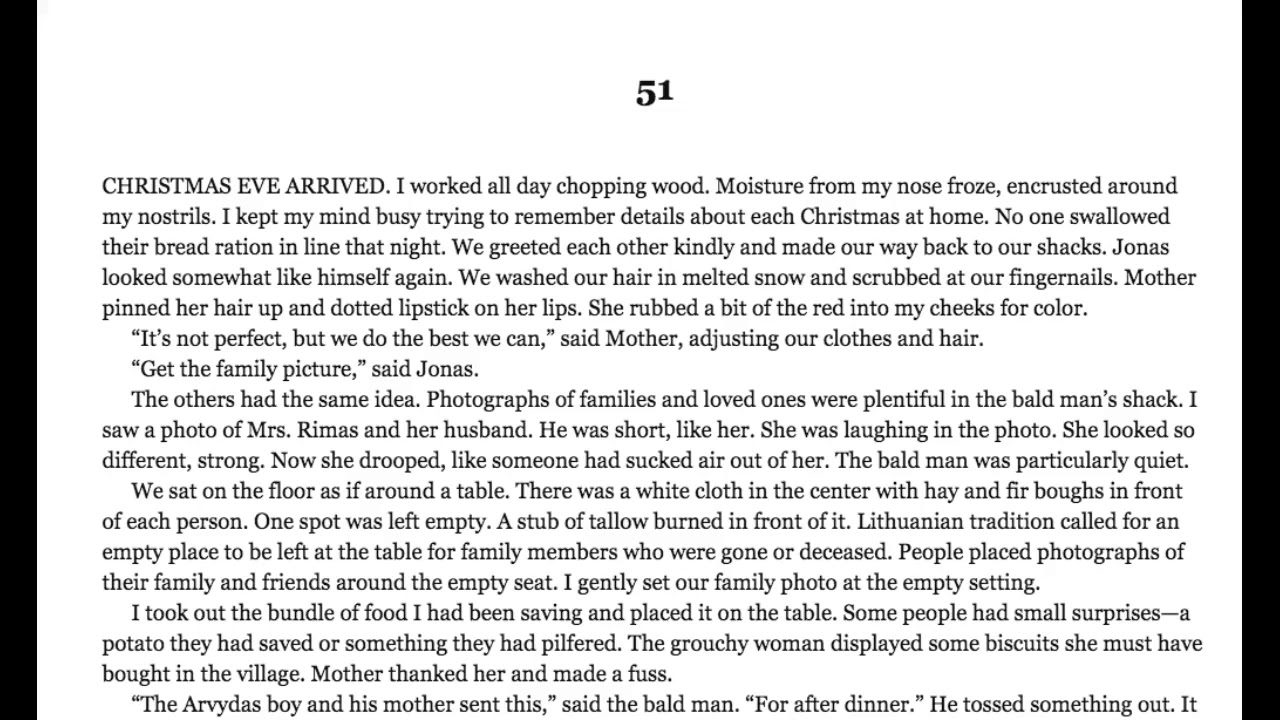 Between Shades of Gray Ch. 50-52 - YouTube