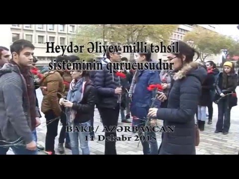 Heydər Əliyev milli təhsil sisteminin qurucusudur