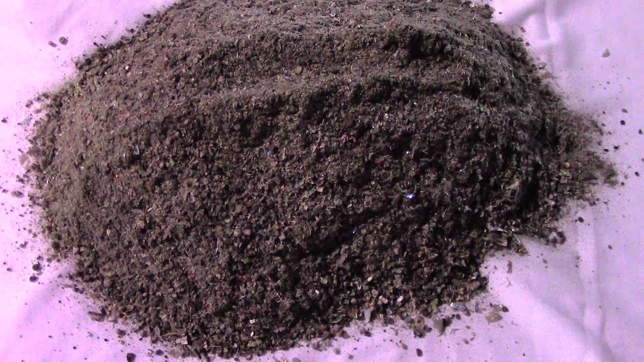 Gigabiter GB-16 solid state waste after destruction - YouTube