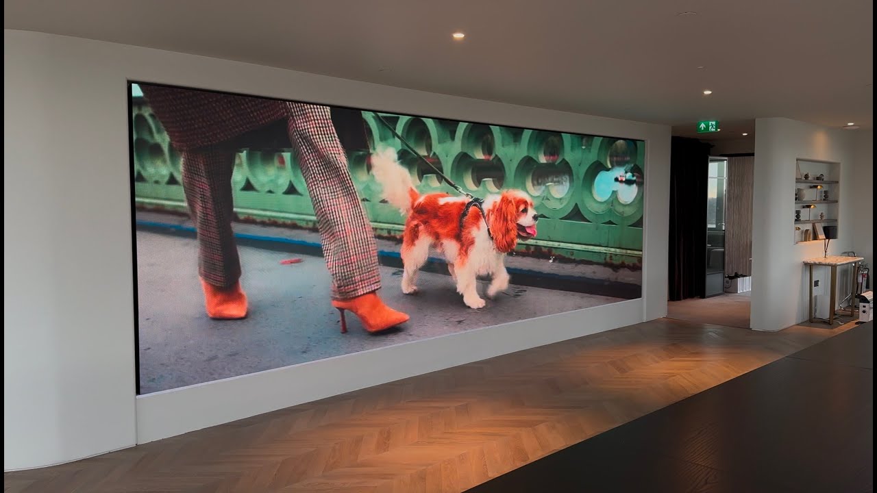LED Video Walls Transform Marketing Suite in Westminster! - YouTube