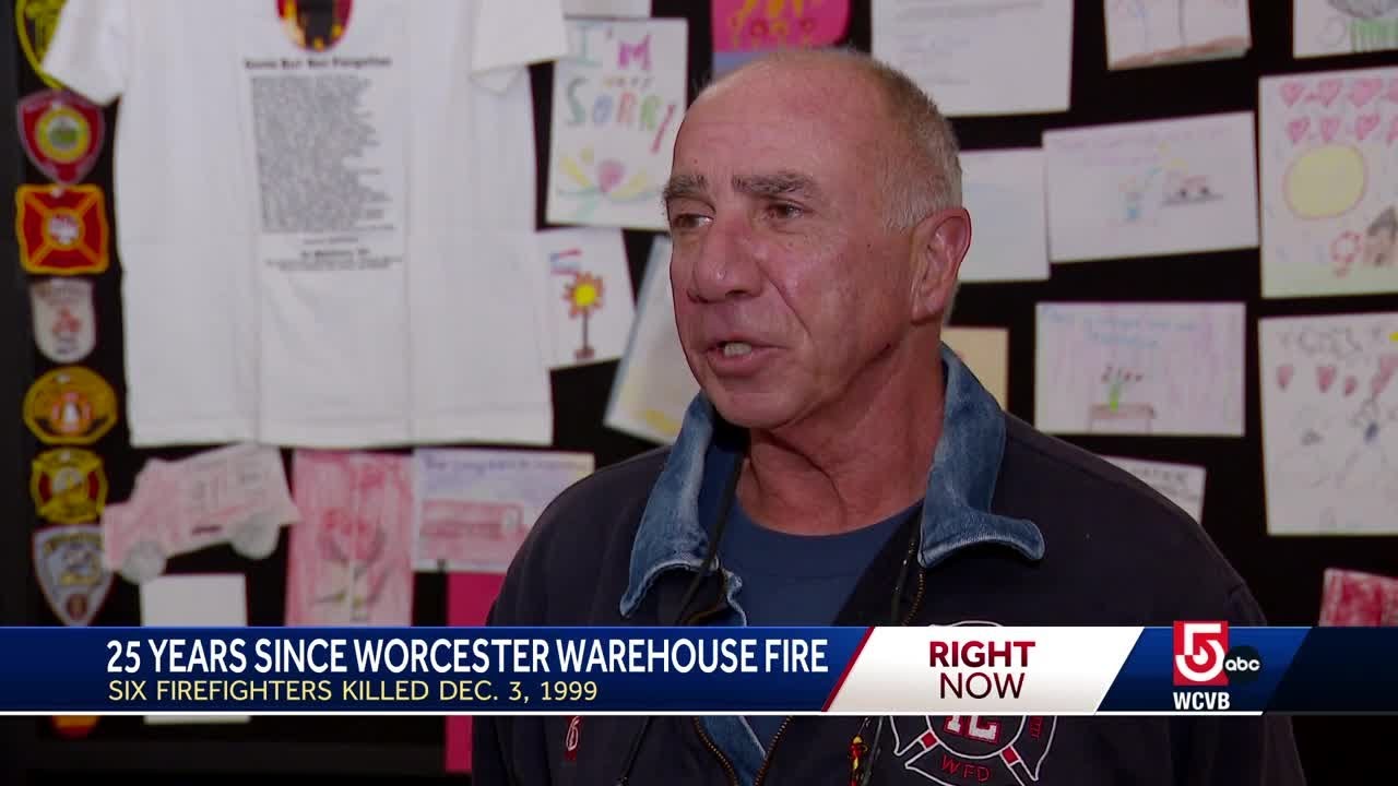 25 years since 6 firefighters died battling Worcester fire - YouTube