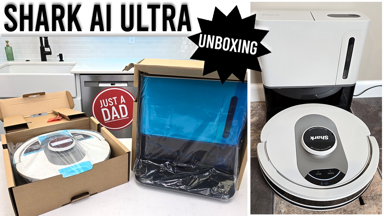 Shark AI Ultra Robot Vacuum (AV2511AE) UNBOXING - YouTube