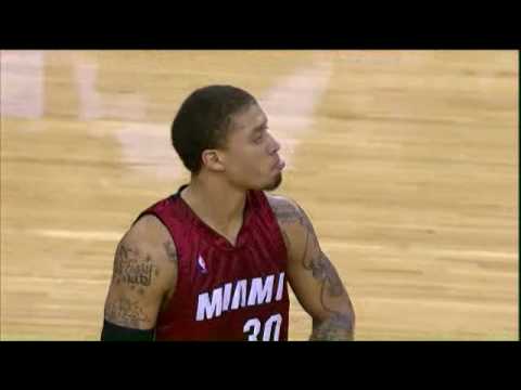 Michael Beasley dance and sing "i will survive"(Gloria Gaynor)after a ...