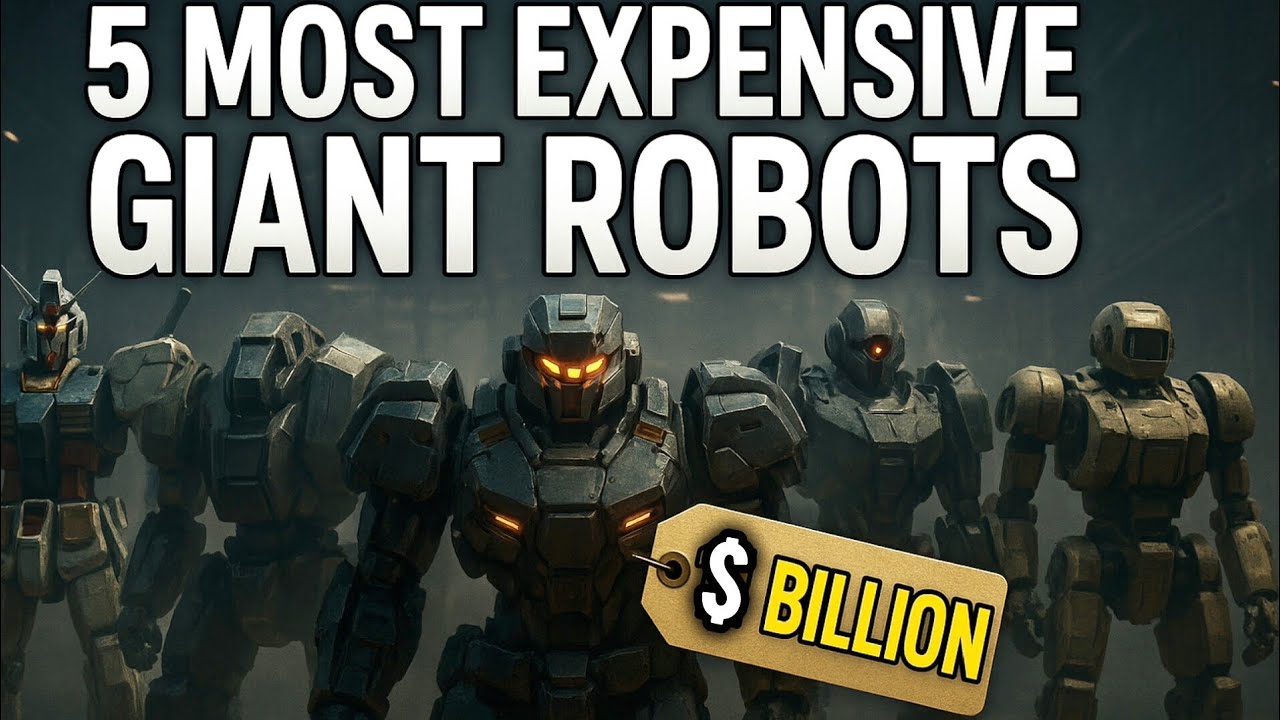 Top Five Most Expensive Giant Robots Of The World 2025 | A Shocking ...