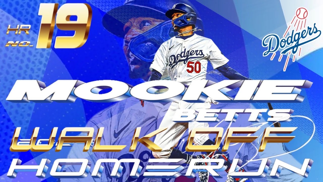 Mookie Betts' walk-off home run (19) 9/22/2024Highlights dodgers ムーキー ...